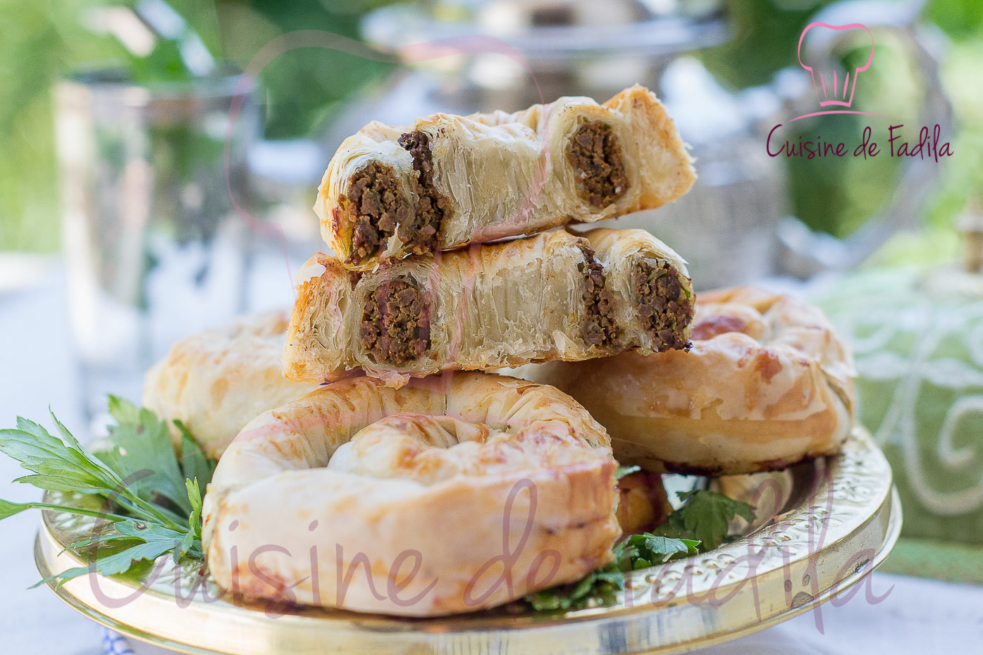 Mhancha au foie: recette en vidéo - cuisine de Fadila