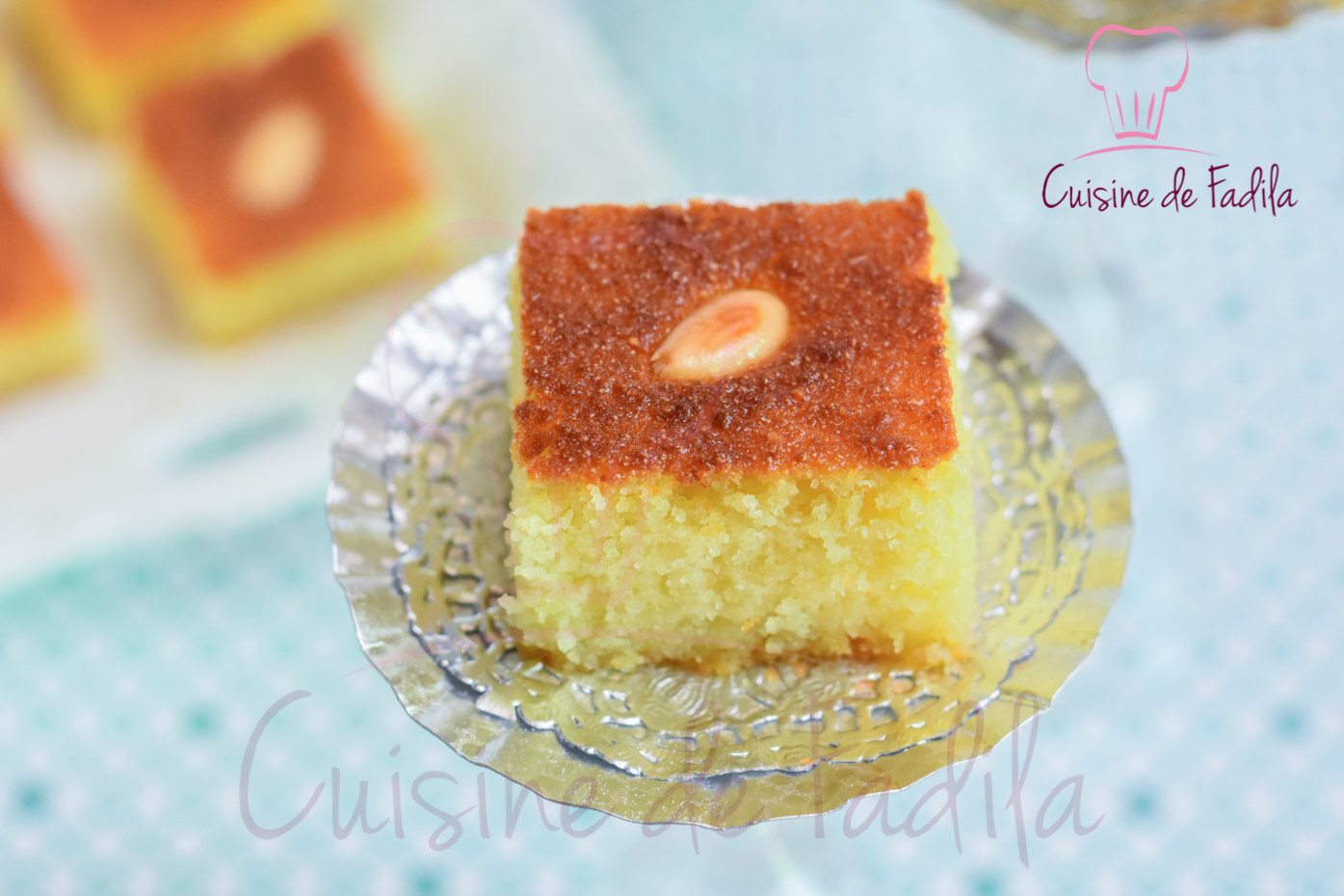 Basboussa aux amandes